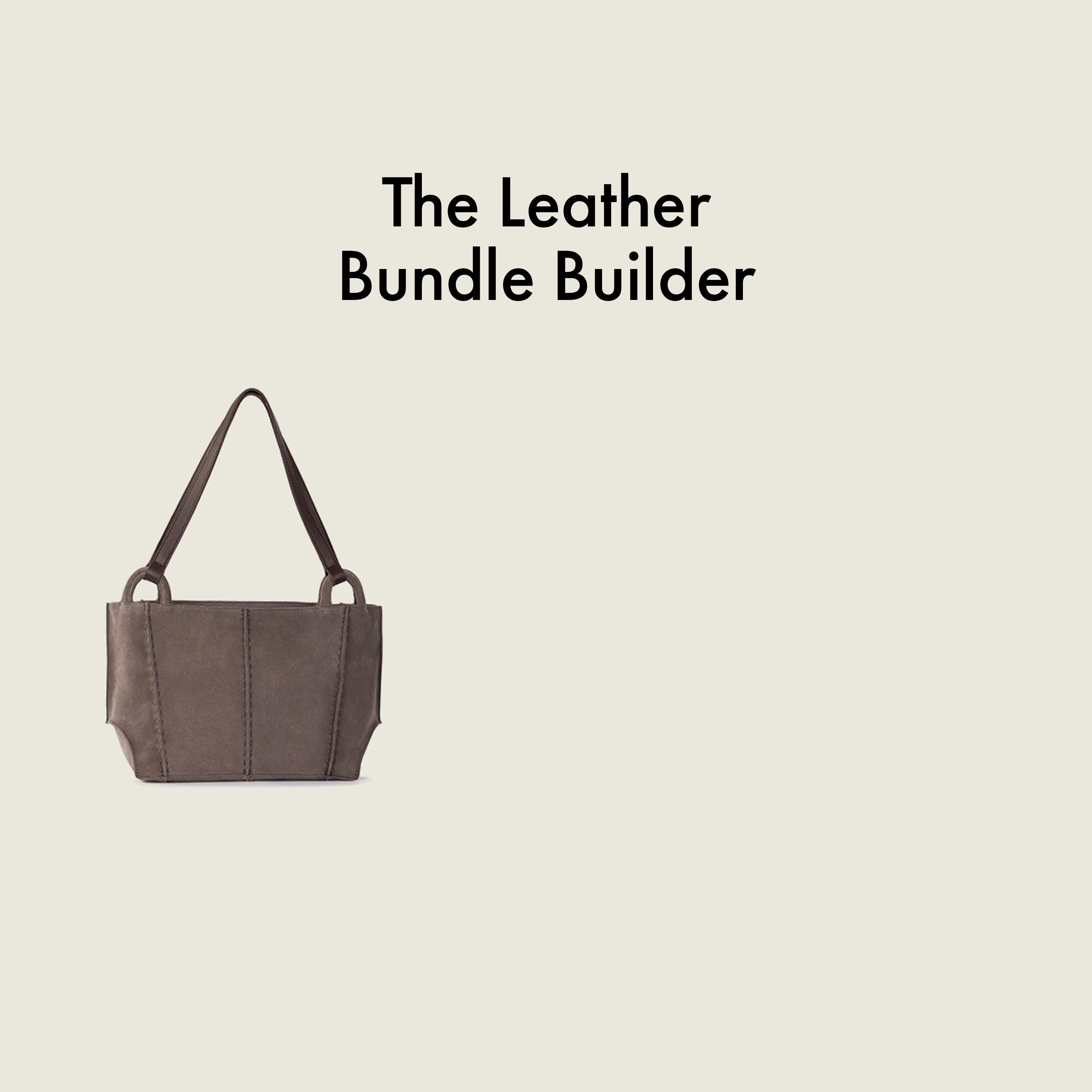 The Leather Bundle Builder – The Sak